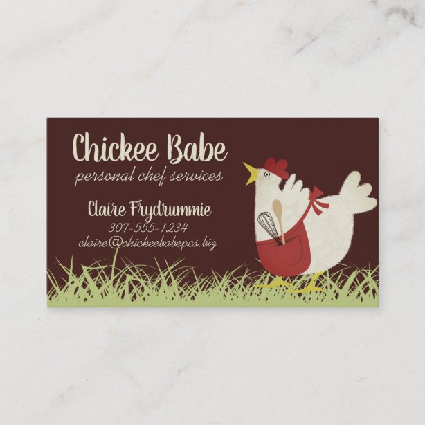 Chicken Business Cards | Zazzle UK