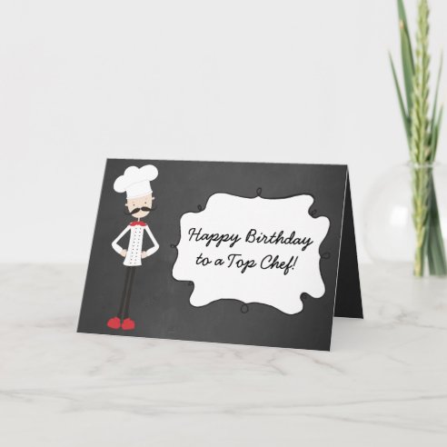 Chef Cards | Zazzle UK