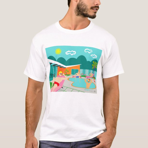 Pool Party T-Shirts & Shirt Designs | Zazzle UK