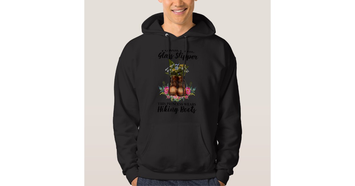 Retro Hiking Camping Girl This Princess Wears Hiki Hoodie | Zazzle
