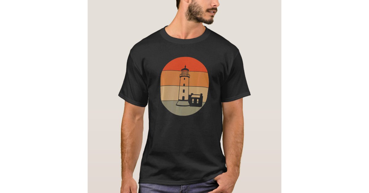 Retro Lighthouse Costume Island Summer T-Shirt | Zazzle