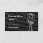 old studio microphone business card | Zazzle.co.uk