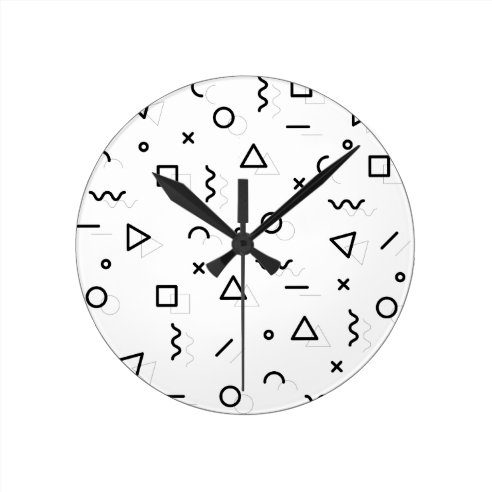Memphis Wall Clocks | Zazzle UK
