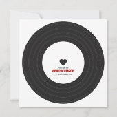 Retro Record Invitation | Zazzle