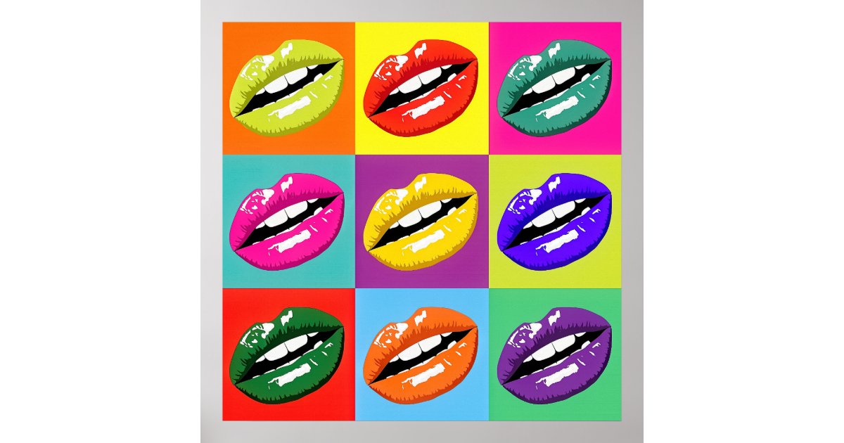 Retro Vintage Pop Art Poster | Zazzle