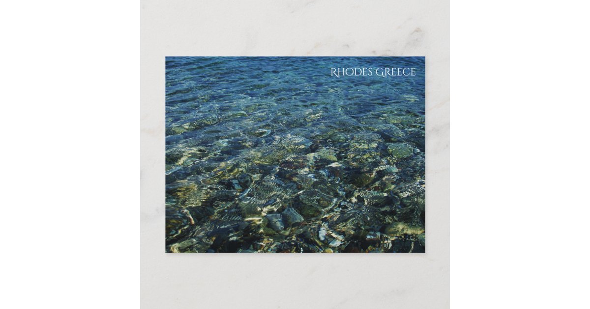 Rhodes Greece Postcard | Zazzle