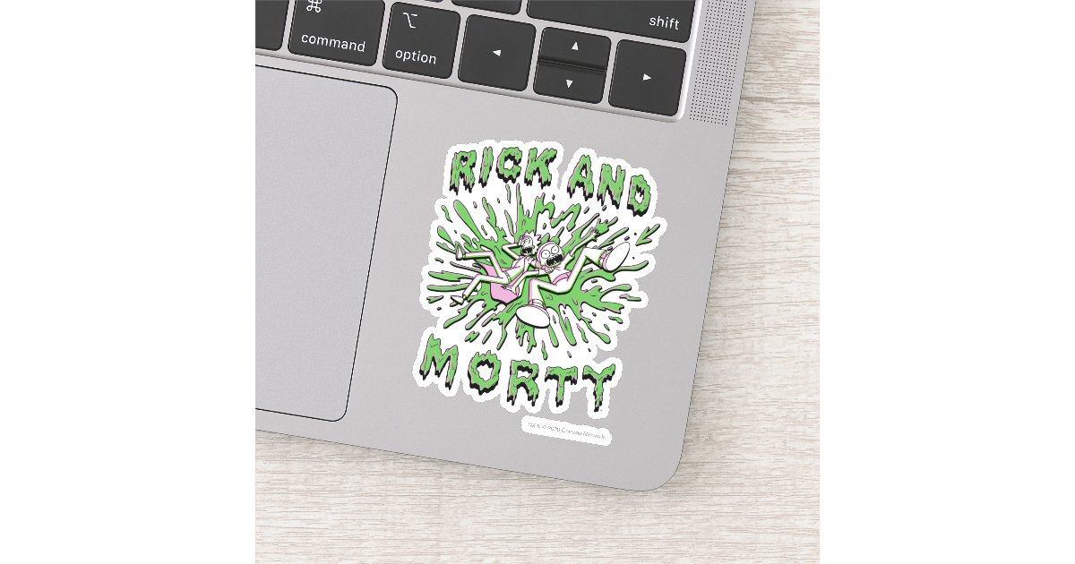 RICK AND MORTY™ | Falling Into Acid Vat | Zazzle