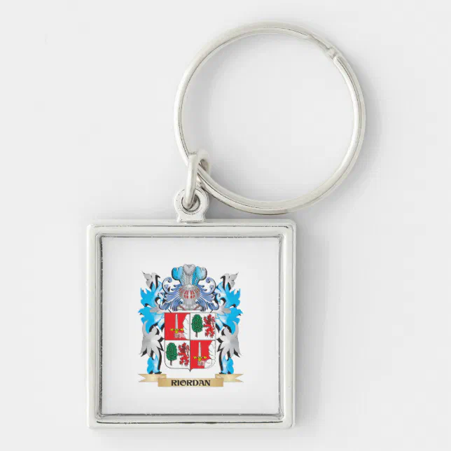 Riordan Coat of Arms - Family Crest Key Ring | Zazzle