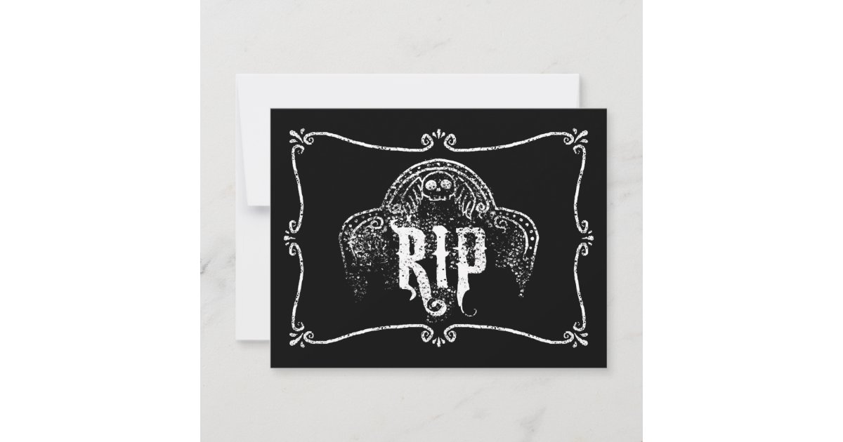 RIP ANNOUNCEMENT | Zazzle