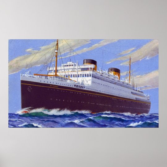 RMS Britannic Poster | Zazzle.co.uk
