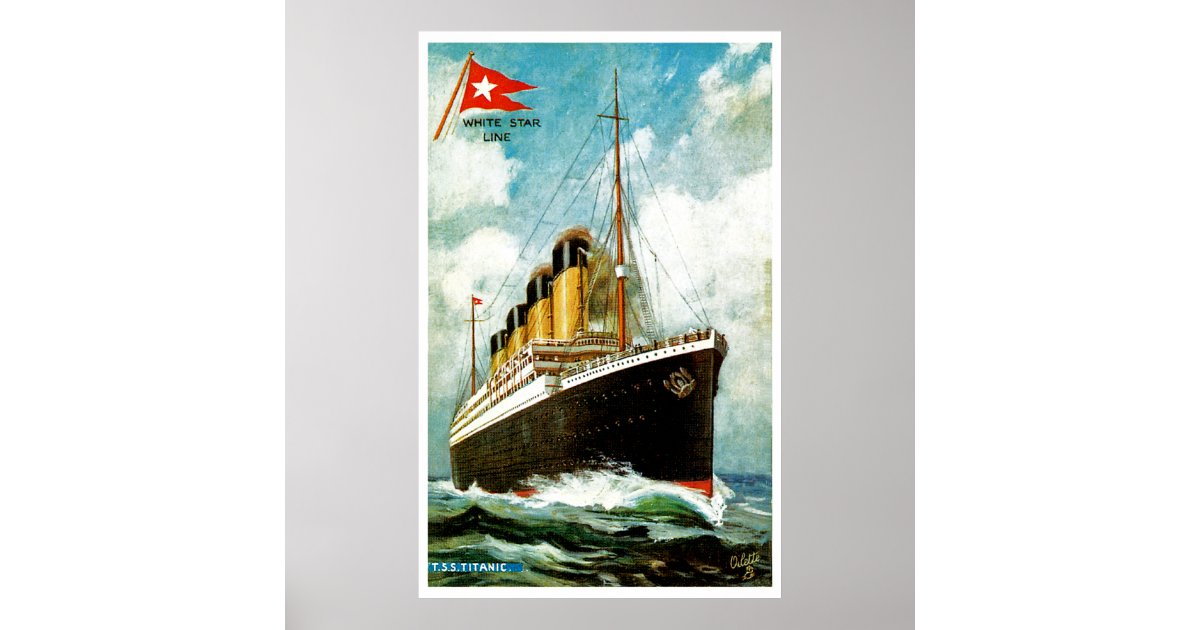 RMS Titanic Poster | Zazzle