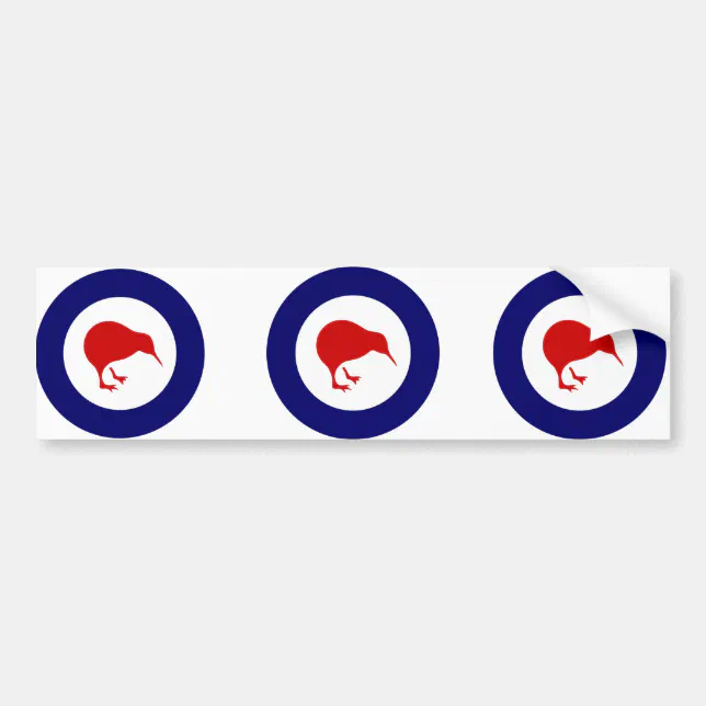 Rnzaf roundel, New Zealand Bumper Sticker | Zazzle