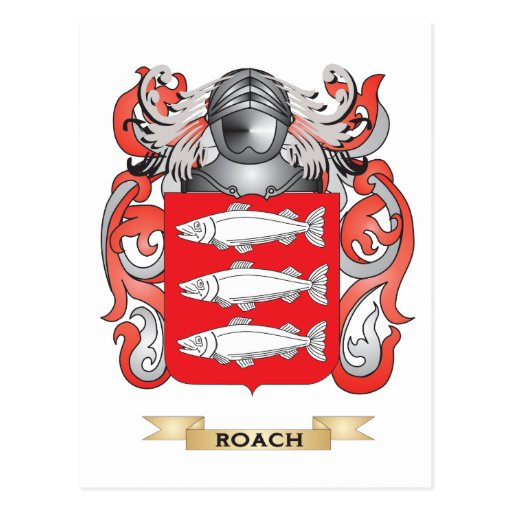 Roach Coat of Arms (Family Crest) | Zazzle