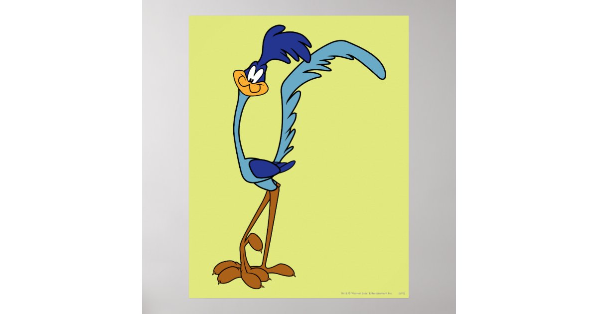 ROAD RUNNER™ Colour Poster | Zazzle