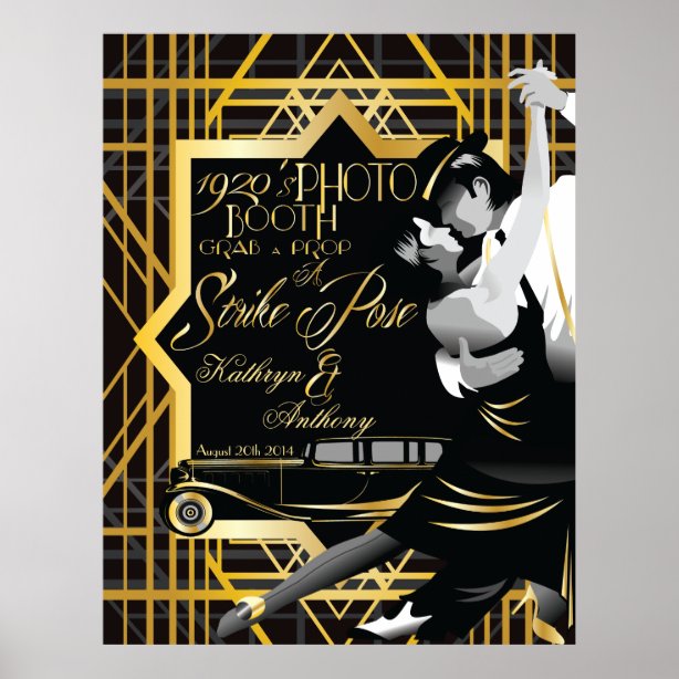 Roaring Twenties Posters & Prints | Zazzle UK