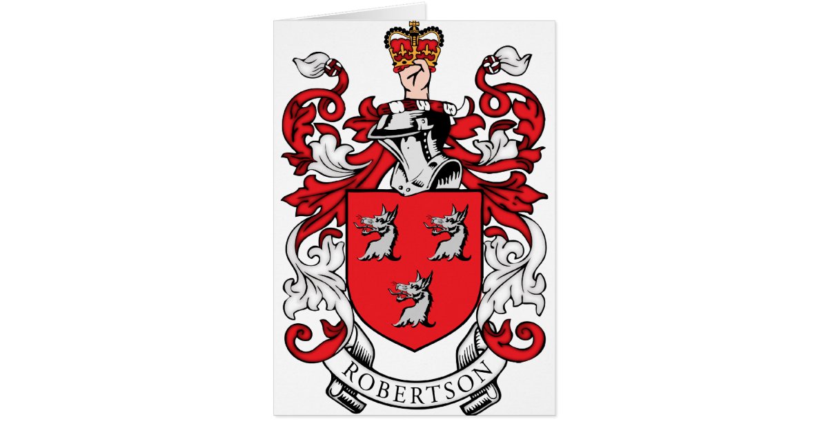 Robertson Family Coat of Arms | Zazzle