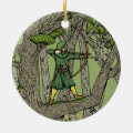 Robin Hood Ceramic Tree Decoration | Zazzle