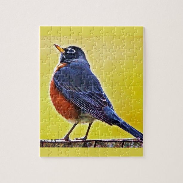 Robin Jigsaw Puzzles | Zazzle.co.uk