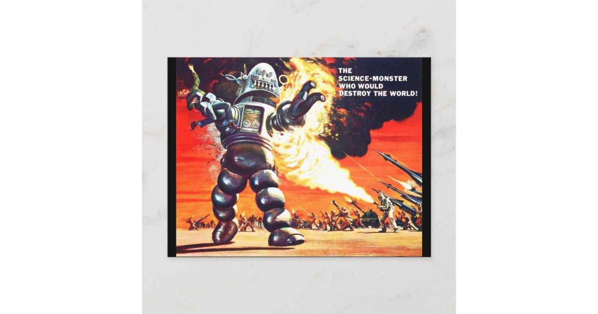 Robot Postcard | Zazzle