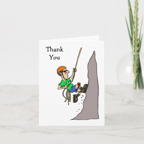 Rock Climbing Cards | Zazzle UK