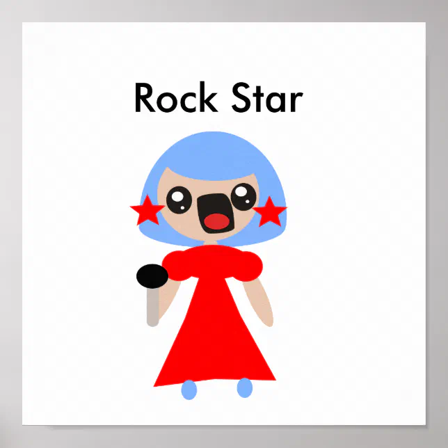 Rock Star Poster | Zazzle