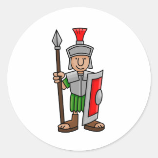 Roman Soldier Stickers | Zazzle.co.uk