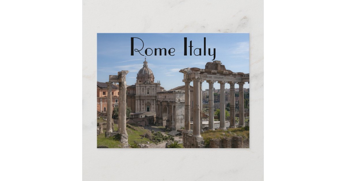 Rome Italy Postcard | Zazzle