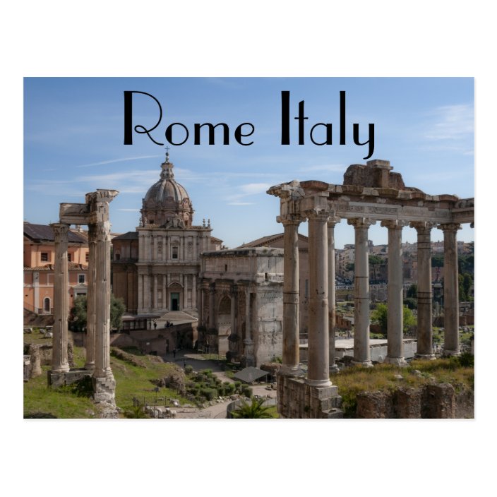 Rome Italy Postcard | Zazzle.co.uk