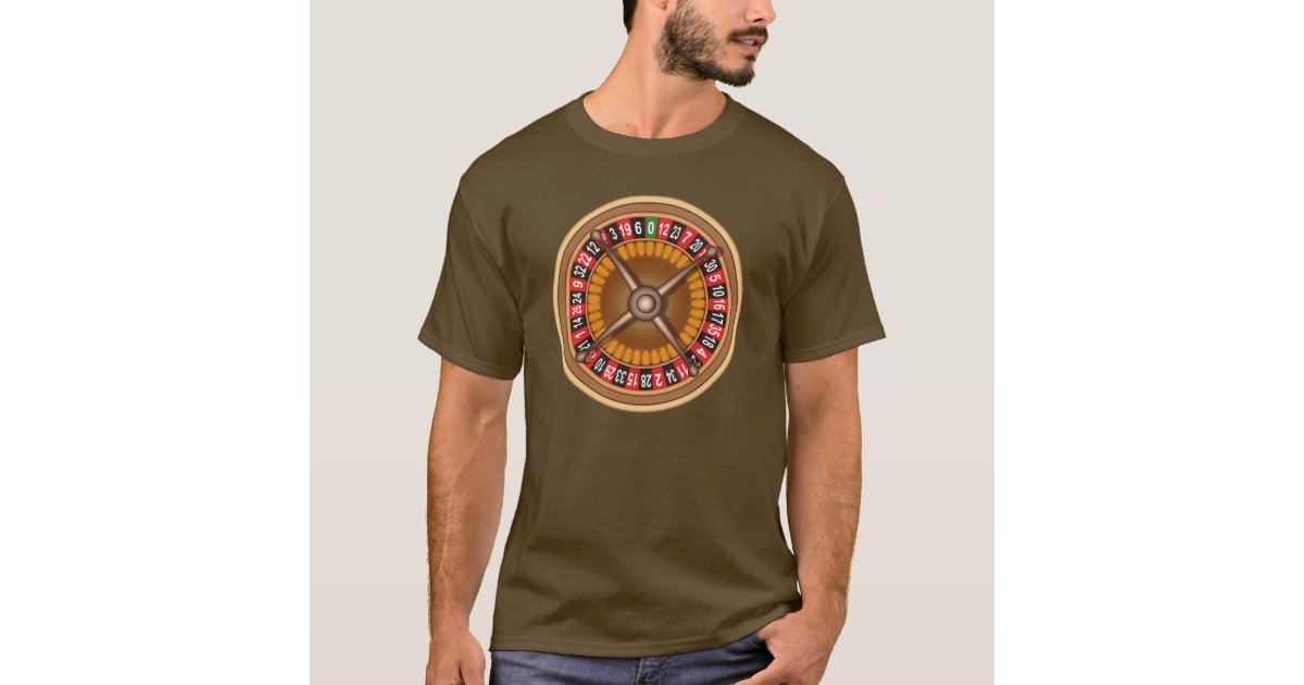Roulette Wheel shirts - choose style & color | Zazzle