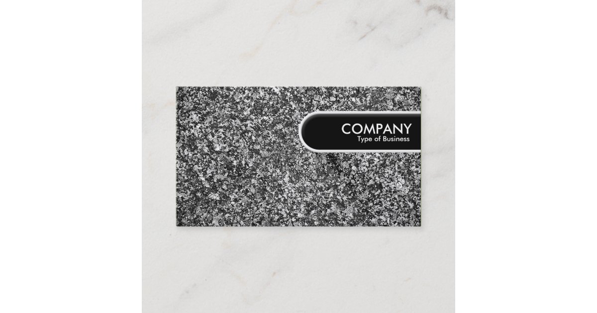 Rounded Edge Tag - Granite | Zazzle