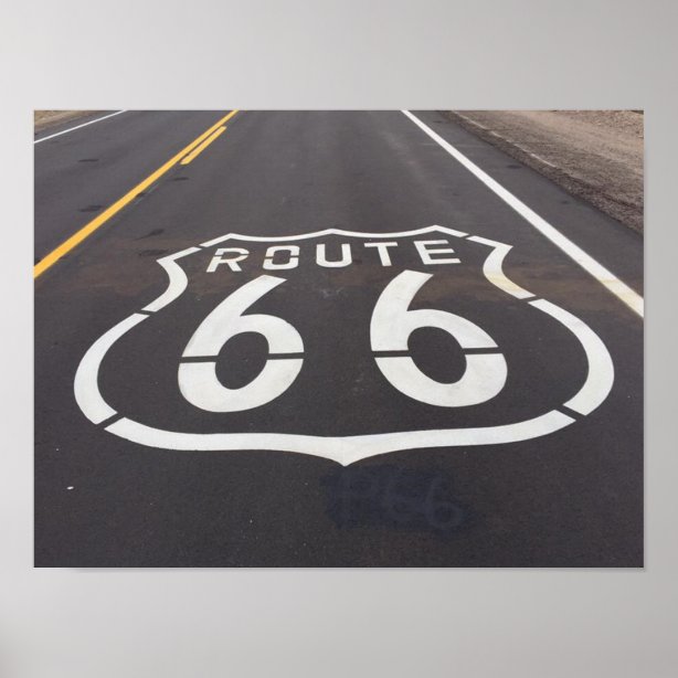 Route 66 Posters & Prints | Zazzle UK
