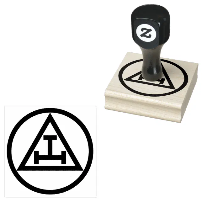 Royal Arch Freemasonry Square Compass Masonic Rubber Stamp | Zazzle