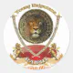 ROYAL RAJPUT RAJASTHAN CLASSIC ROUND STICKER | Zazzle