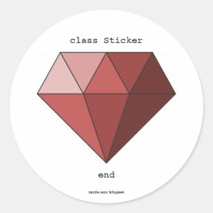 Ruby Stickers & Labels | Zazzle UK