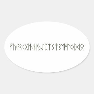 Rune Stickers & Labels | Zazzle UK