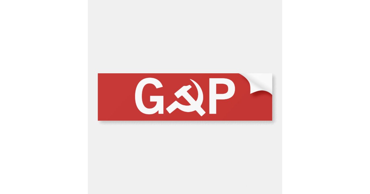 Russian GOP Bumper Sticker | Zazzle