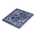 Rustic Blackbird Ceramic Tile | Zazzle