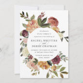 Rustic Bloom Wedding Invitation | Zazzle