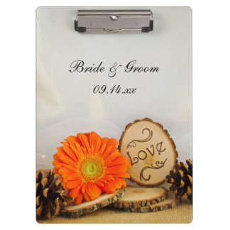 Wedding Clipboards & Form Holders | Zazzle.co.uk