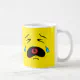 Sad Face Emoji Coffee Mug | Zazzle
