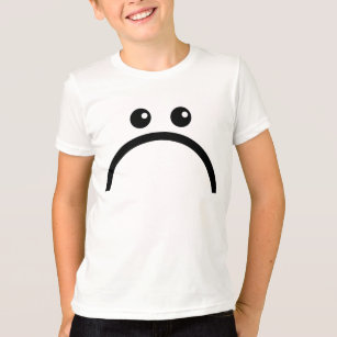 Sad Face T-Shirts & Shirt Designs | Zazzle UK