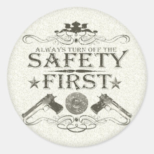 Funny Safety Stickers & Labels | Zazzle UK