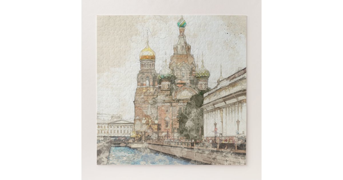 Saint-Petersburg, Russia Jigsaw Puzzle | Zazzle
