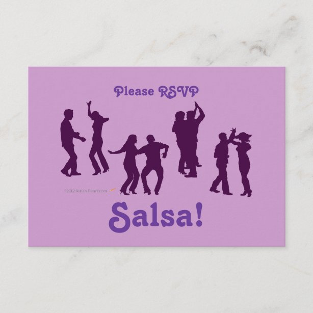 Salsa Dancing Invitations | Zazzle UK