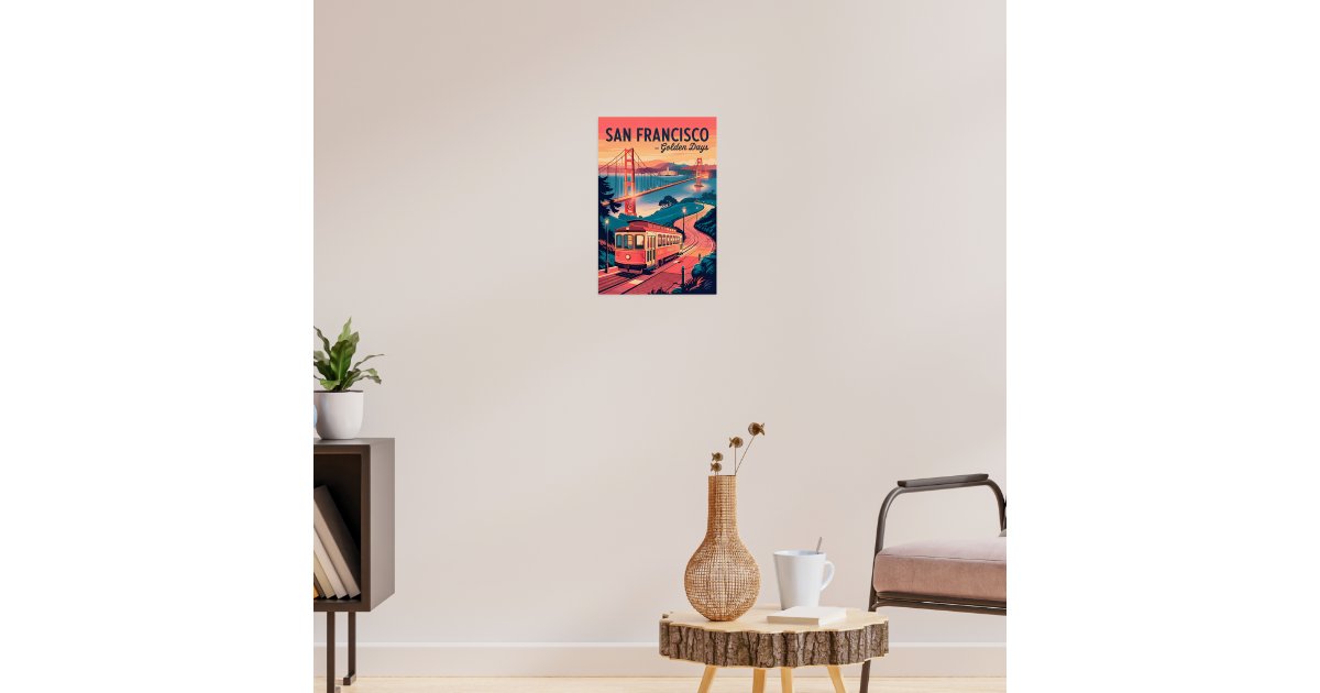 San Francisco Golden Gate Poster | Zazzle