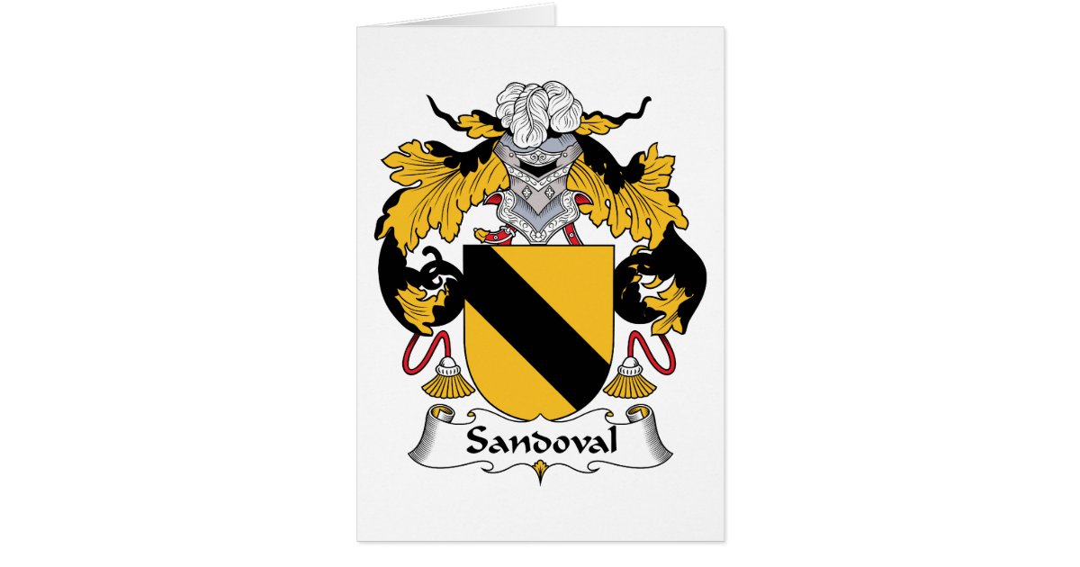 Sandoval Family Crest | Zazzle