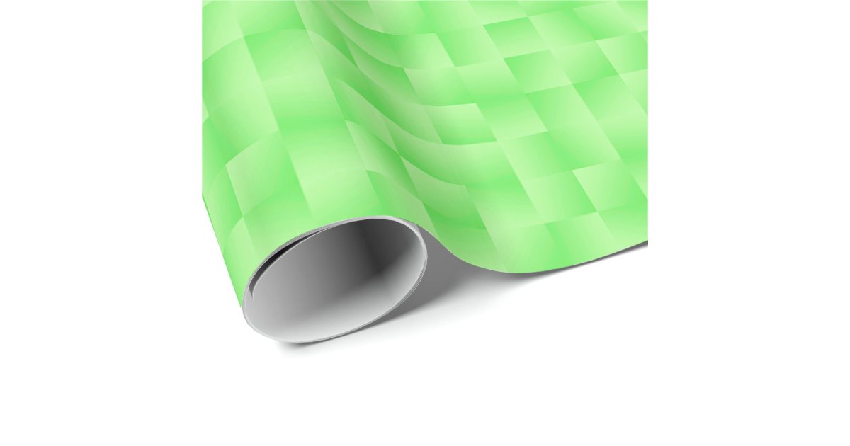 Satin Ribbons - Lime green Wrapping Paper | Zazzle