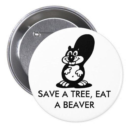 Download free Save A Tree Eat A Beaver Patch - thegreenmanager