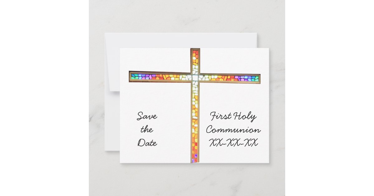 Save the Date - Communion - invitation | Zazzle