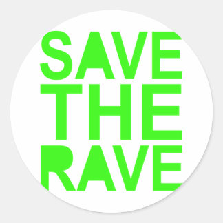 Custom Rave Stickers | Zazzle.co.uk